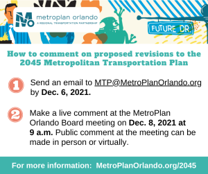 Metropolitan Transportation Plan (MTP) | MetroPlan Orlando