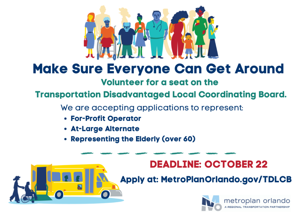 Applications Being Accepted from Volunteers for Transportation ...